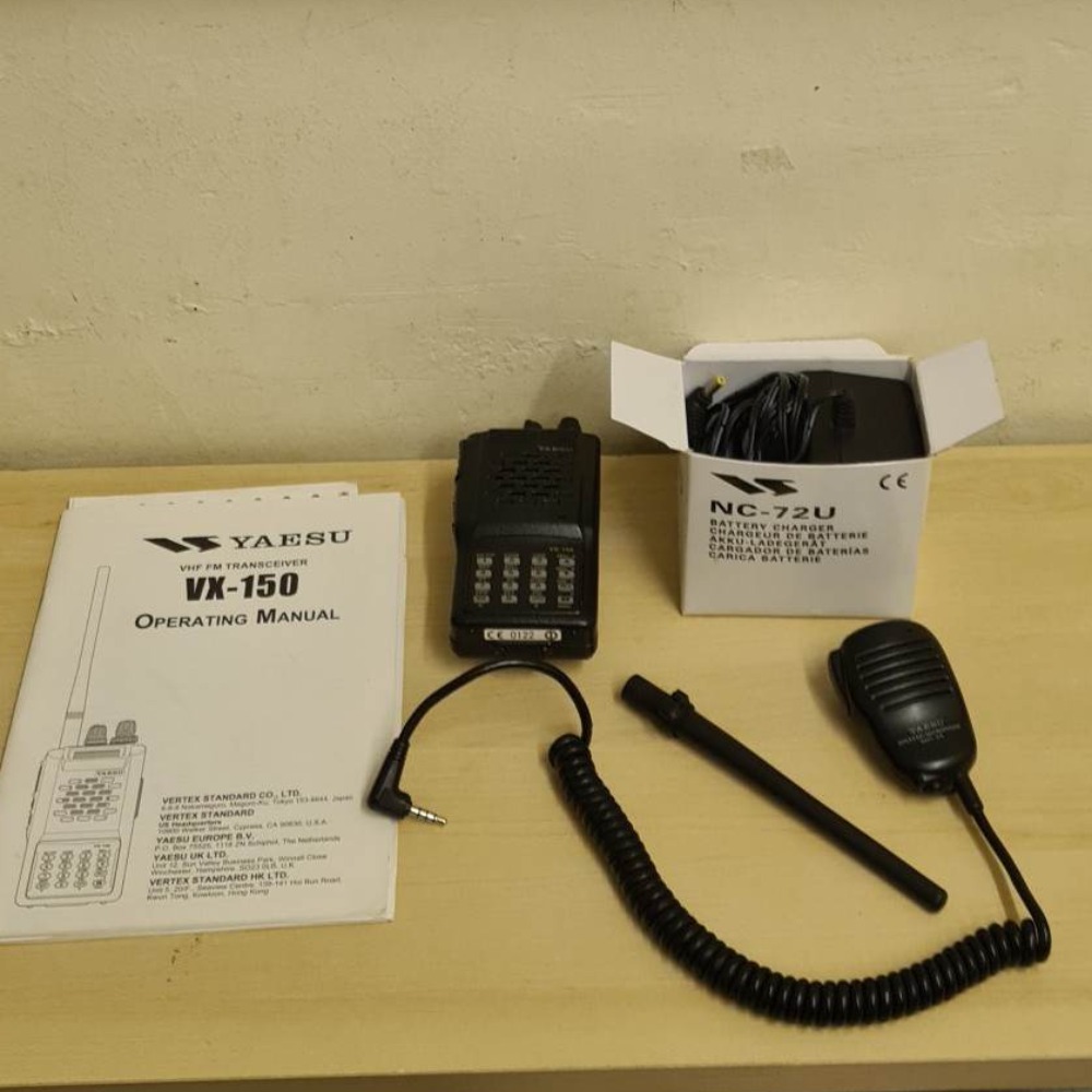 Pre-owned yaesu vx 150 vhf fm transceiver - Own4Less